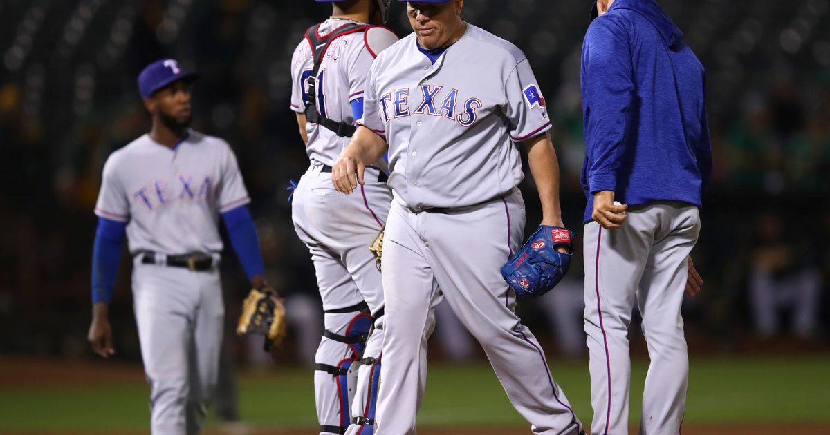 Rangers pitcher Colon goes on disabled list with back strain | The ...