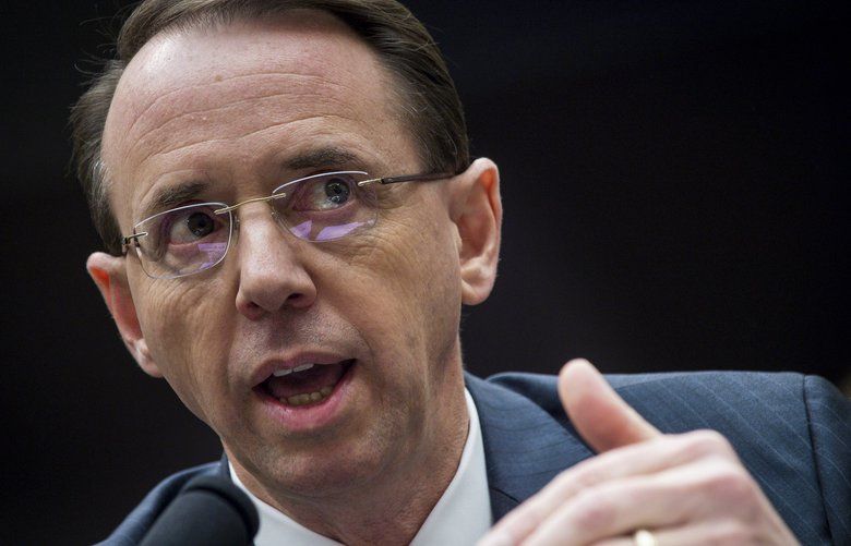 Rosenstein still has his job _ at least till Trump showdown | The ...