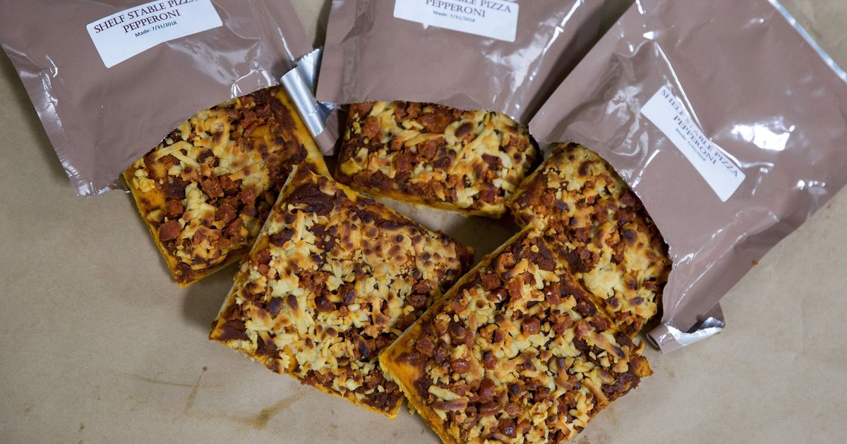 Breakthrough for U.S. soldiers: pizza that can be taken into battle ...