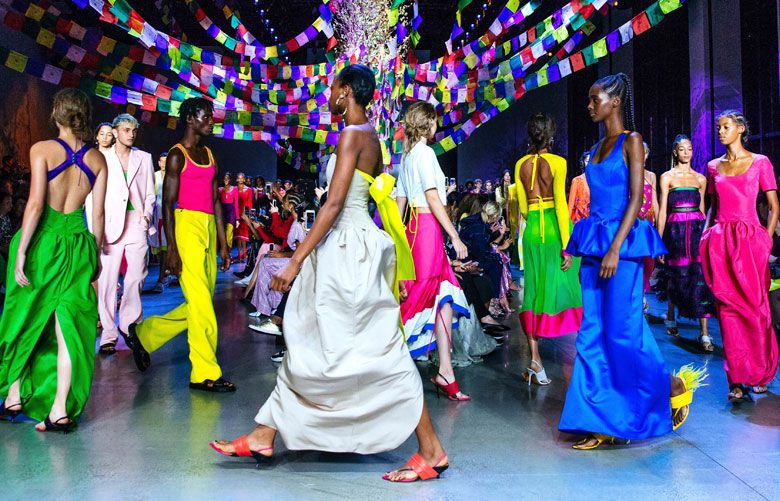 New York Fashion Week comes back to life — in living color | The ...
