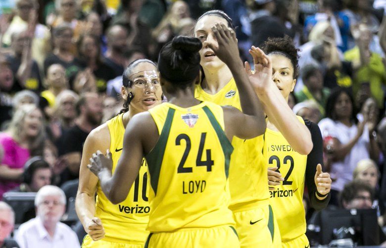 Seattle storms back, then holds on to take 2-0 WNBA Finals lead over ...