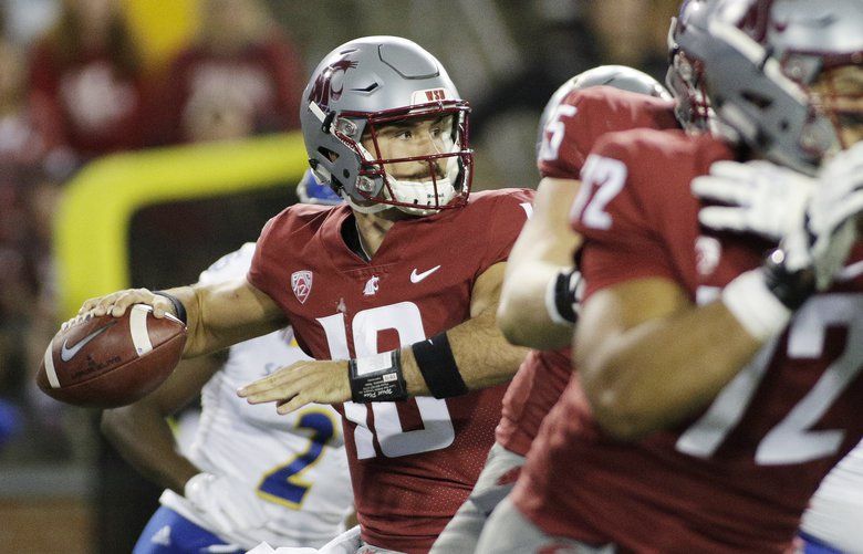WSU coach Mike Leach knows what Jonathan Smith is going through at ...