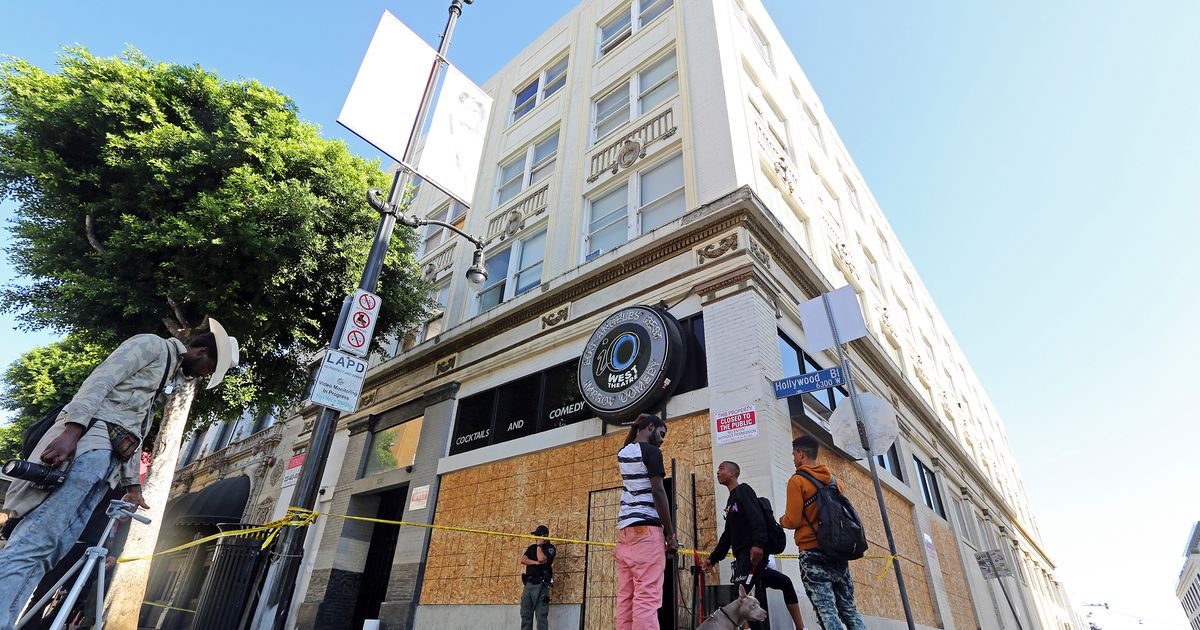 Dozens detained in raid on vacant building in Hollywood | The Seattle Times