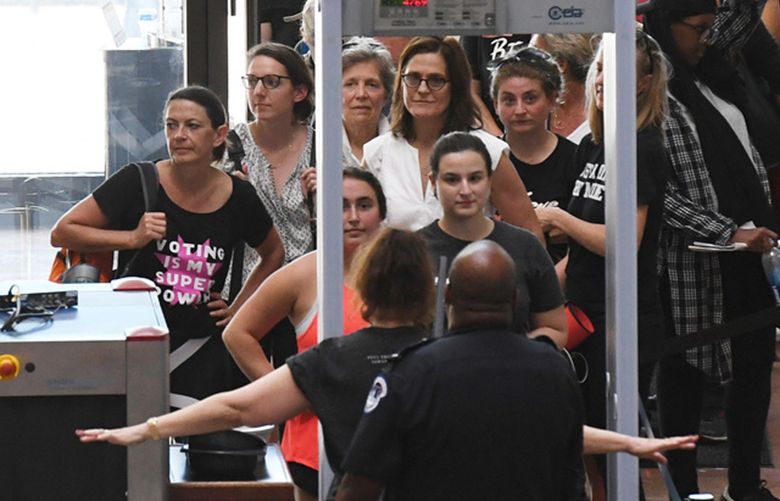 ‘An angry mob’: Republicans work to recast Democratic protests as out ...