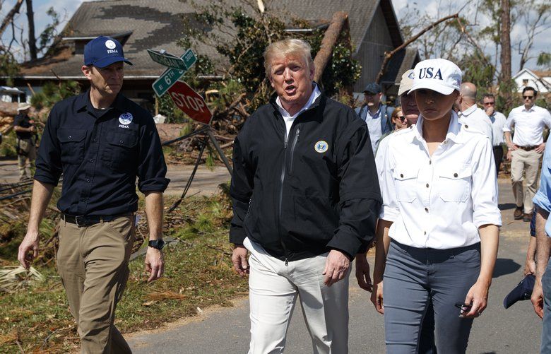 Trump marvels at hurricane damage, hears stories of struggle | The ...