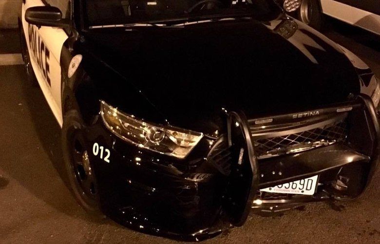 Bothell police officer injured, 4 patrol cars damaged in man’s attempt ...