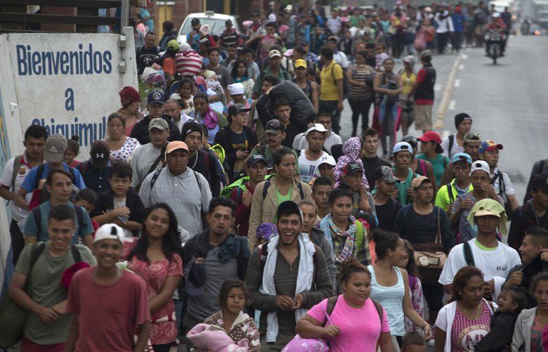 Migrants moving again in Guatemala, Trump targets Democrats | The ...