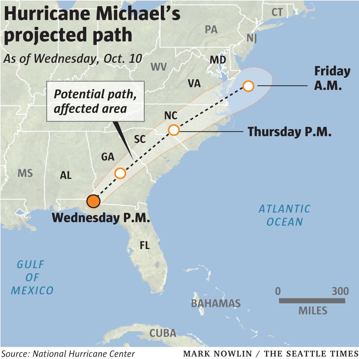 Hurricane Michael slams into Florida, charges into Southeast | The ...