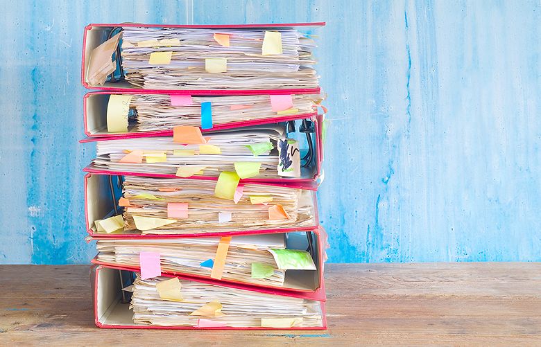 How to best organize stacks of appliance manuals | The Seattle Times