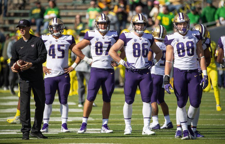 Photos: Huskies lose to Oregon in overtime | The Seattle Times