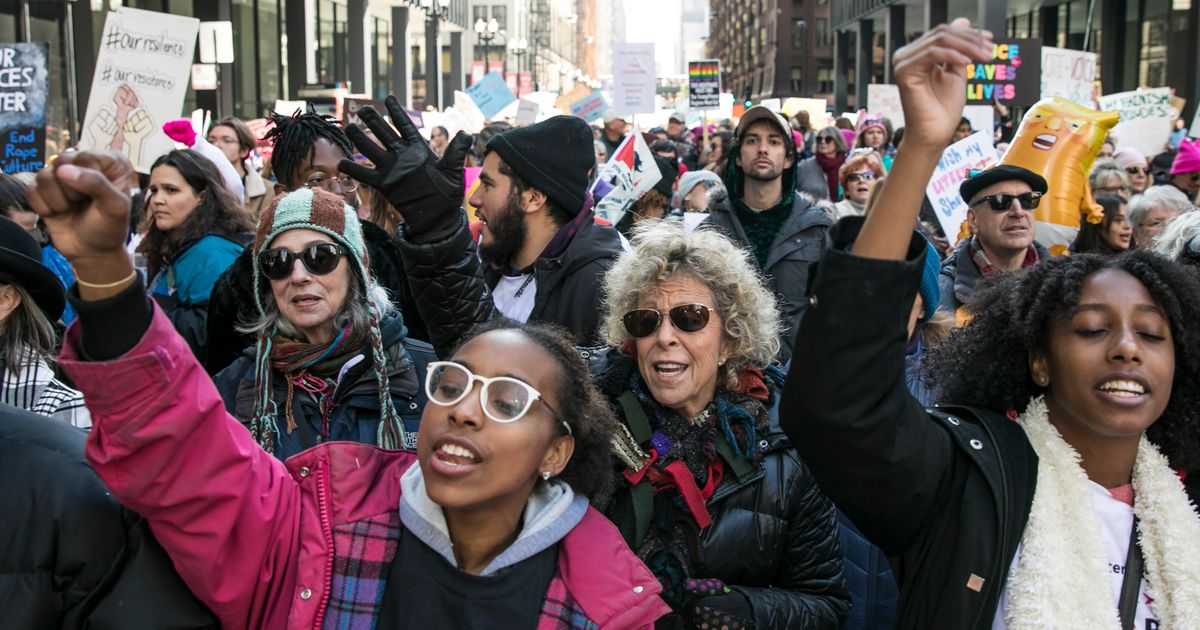 Thousands march in Chicago to encourage voting in midterms | The ...