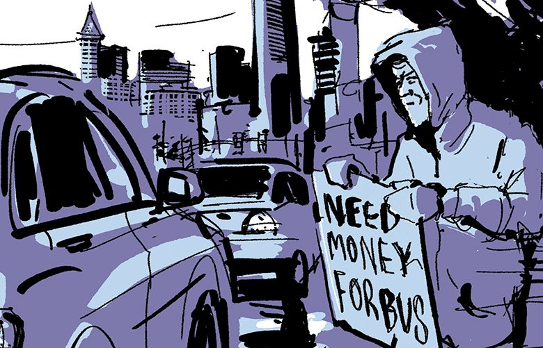 How many homeless people in Seattle are from here? | The Seattle Times