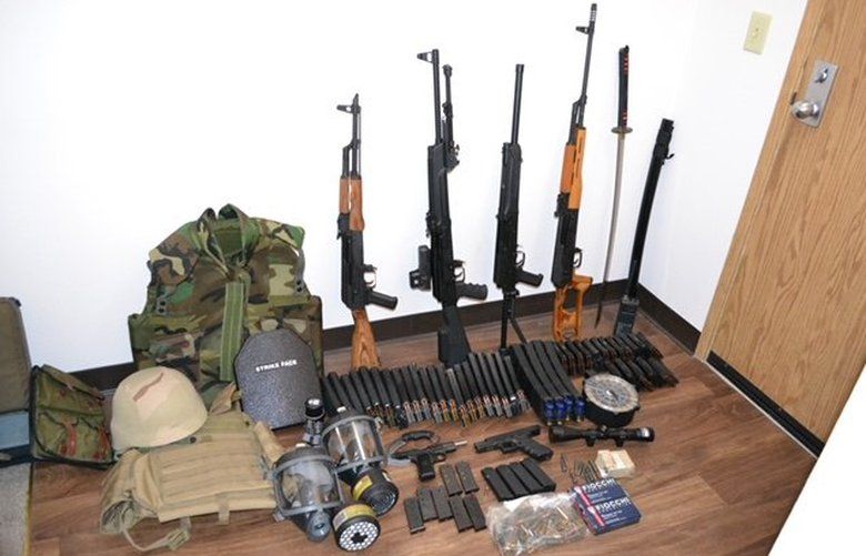 Seattle police seize guns, samurai sword from accused stalker; suspect ...