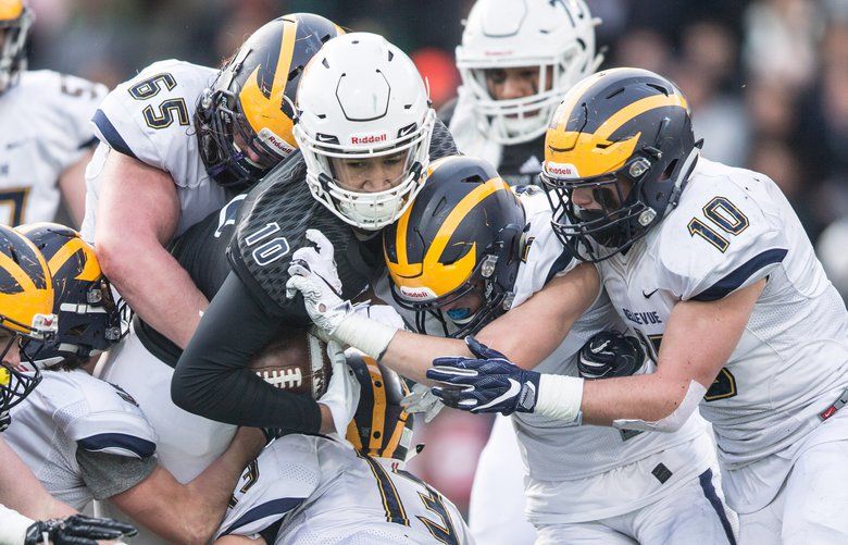 State semifinal football scores from across Washington and title-game ...