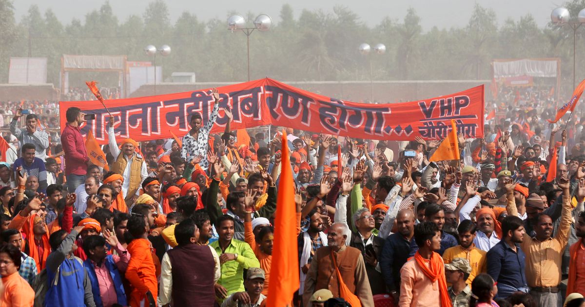 Hard-line Hindus pressure Modi over temple at disputed site | The ...