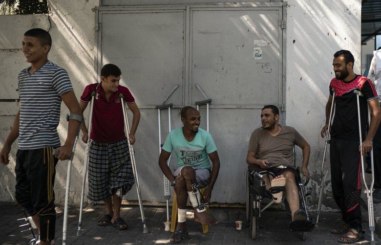 In Gaza, maimed legs are a badge of honor-until reality sets in | The ...