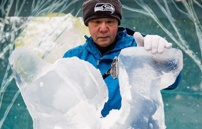 Inside the very cool world of Seattle’s elite ice carvers | The Seattle ...
