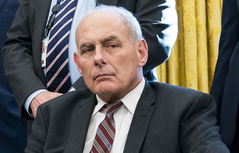 Chief of staff Kelly: Trump backed away from wall months ago | The ...