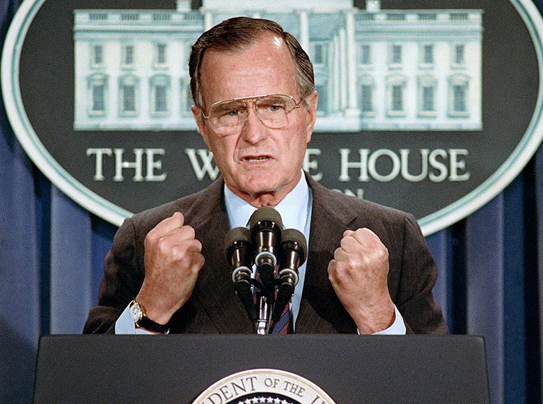 Analysis: As big changes were rocking the world, Bush kept his cool ...