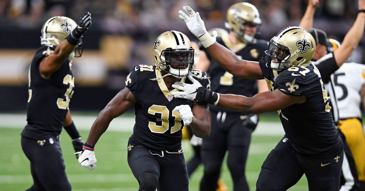 Saints narrowly upend Steelers and take top NFC seed | The Seattle Times