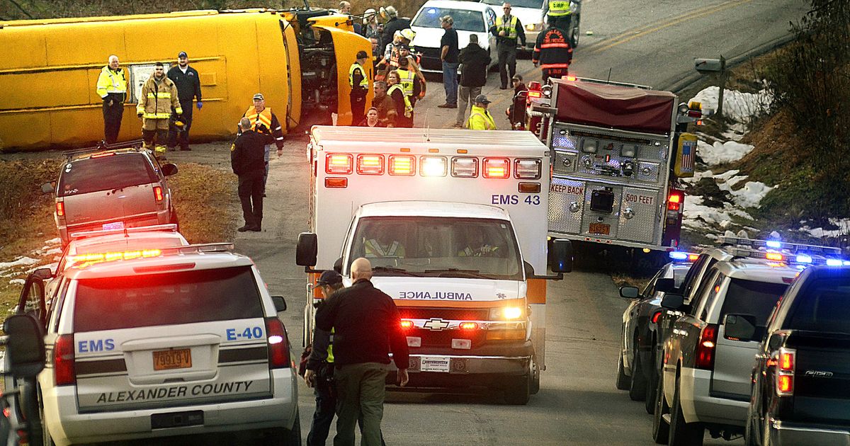 North Carolina bus crash injures 13 middle school students | The ... North Carolina bus crash injures 13 middle school students | The ...