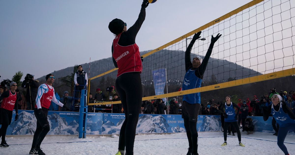 US teams to play in European snow volleyball tour | The Seattle Times