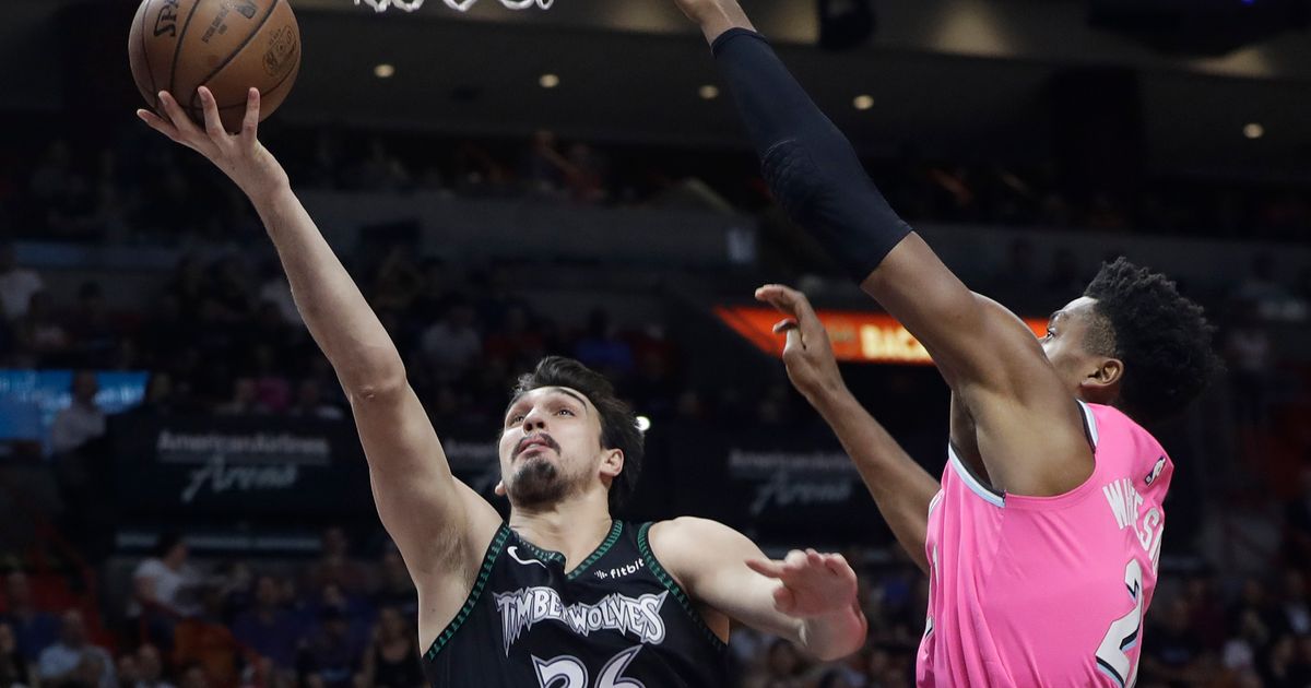 Towns scores 34 points, leads Timberwolves past Heat 113-104 | The ...