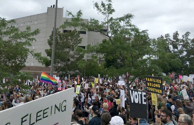 Immigration protest organizers sue SeaTac after city bills them $37,000 ...