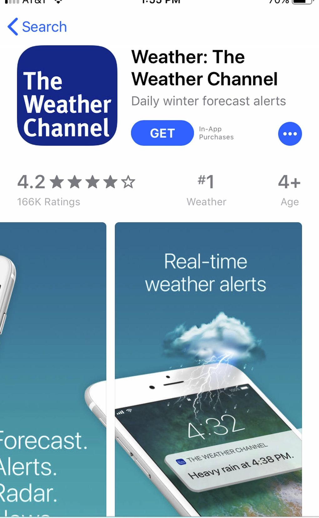 The Weather Channel Exceeds 100 Million App Downloads