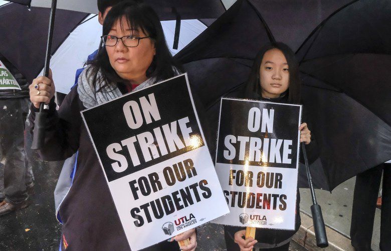 Parents wonder if kids are learning amid Los Angeles strike | The ...