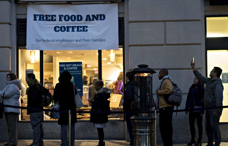 Americans across country help feed federal workers as shutdown enters ...