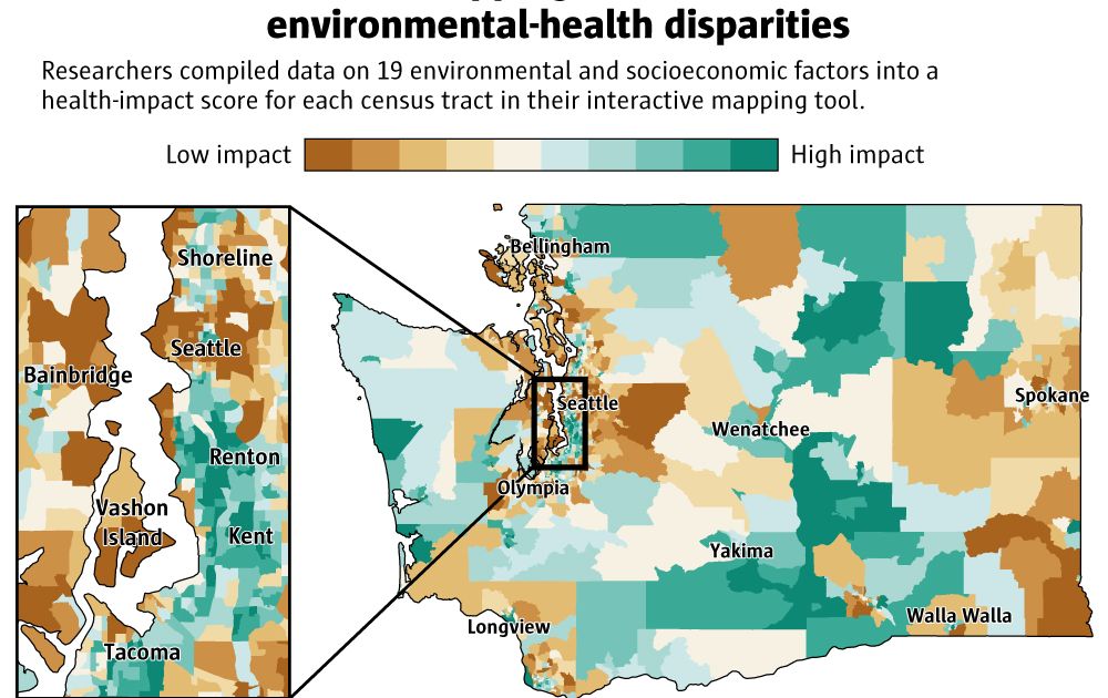 New Washington map shows why environmental health is a justice issue ...