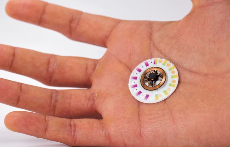A patch uses sweat to get a read on your health | The Seattle Times