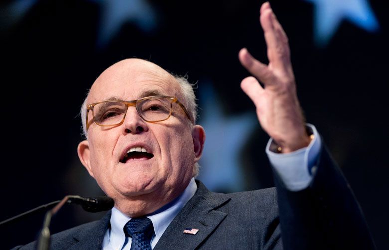 Why Trump still likes Rudy | The Seattle Times