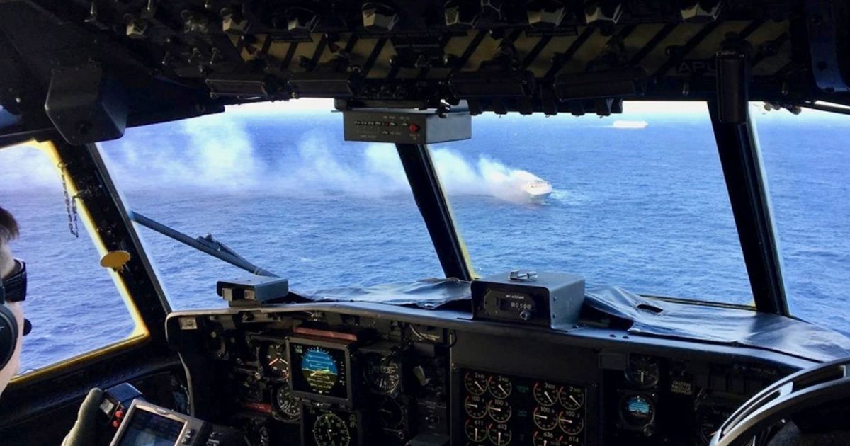 Tugboat searches for crewmembers who abandoned burning ship | The ...