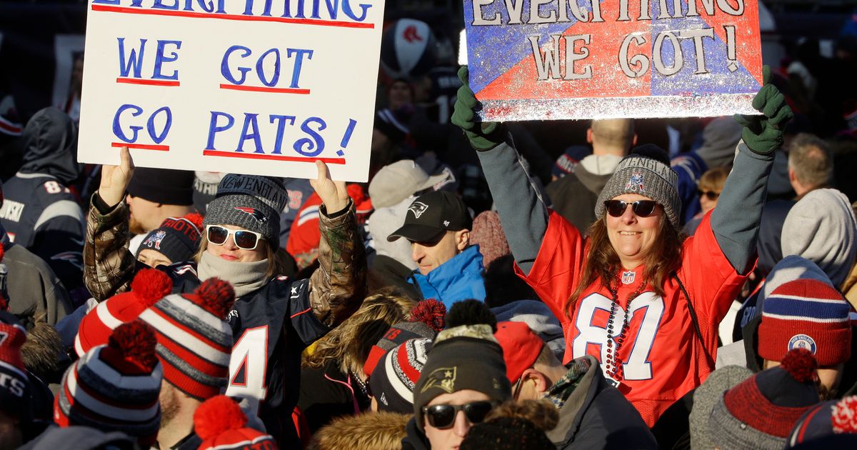Thousands rally, send Patriots off to 3rd Super Bowl in row | The ...