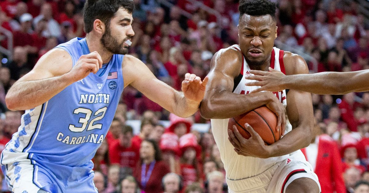 No. 12 UNC beats No. 15 NC State 90-82 in rivalry game | The Seattle Times