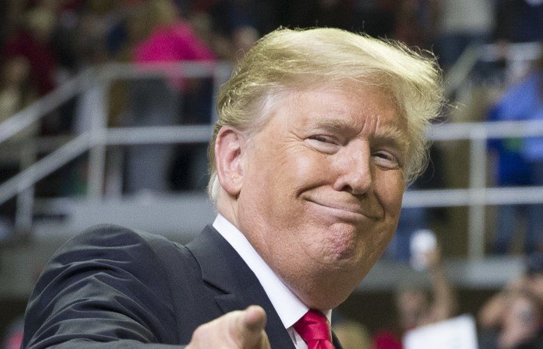 In the pale of winter, Trump’s tan remains a state secret | The Seattle ...