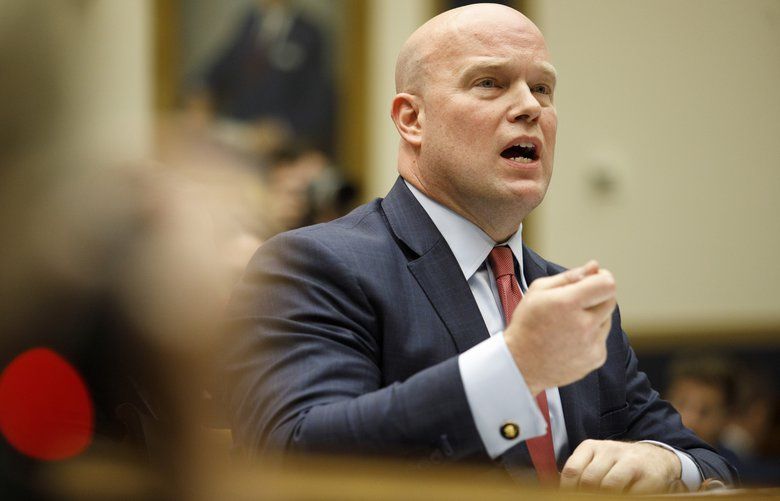 Whitaker has time on his mind under Democratic grilling | The Seattle Times