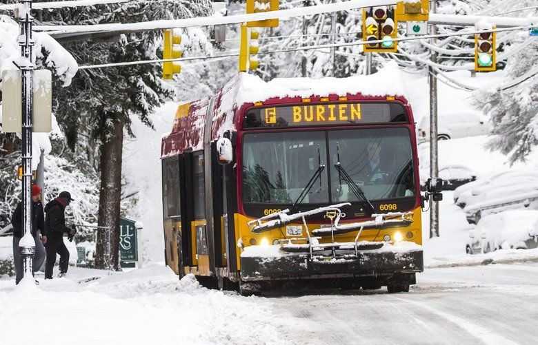Metro buses still on reduced snow schedules while slush brings new ...