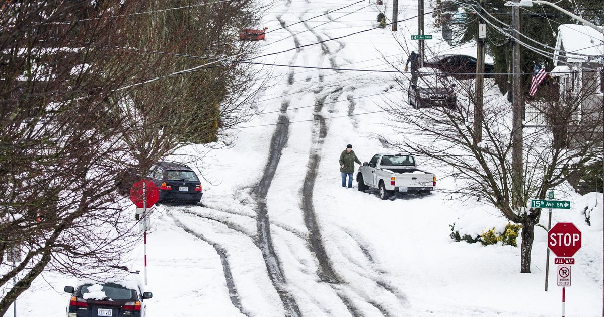 Seattle area digs out from record-breaking snow but still faces ...
