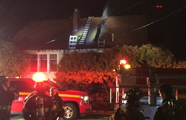 Man dies in Ballard house fire Sunday evening | The Seattle Times