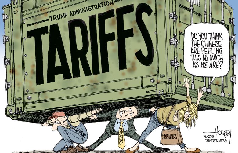 A new meaning to ‘crushing it’ with trade war | The Seattle Times