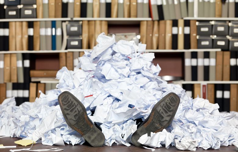 Drowning in paperwork? How to get it organized | The Seattle Times