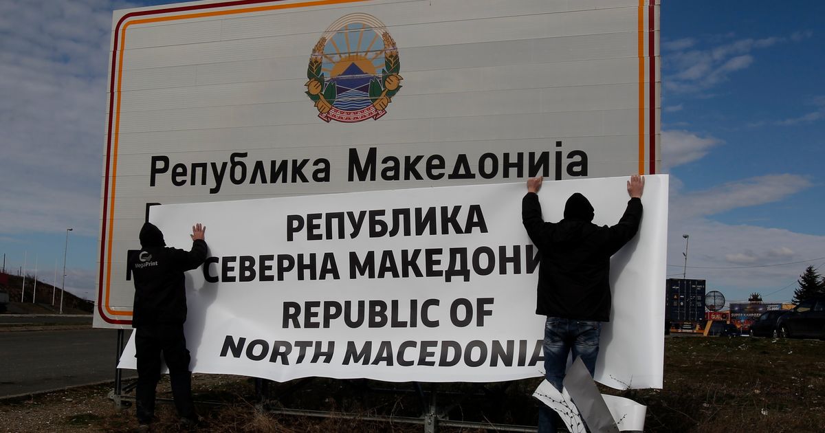 Road signs replaced to reflect North Macedonia name change | The ...