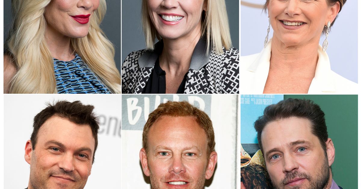 ‘Beverly Hills, 90210’ cast reunites, ‘irreverence’ in store | The ...