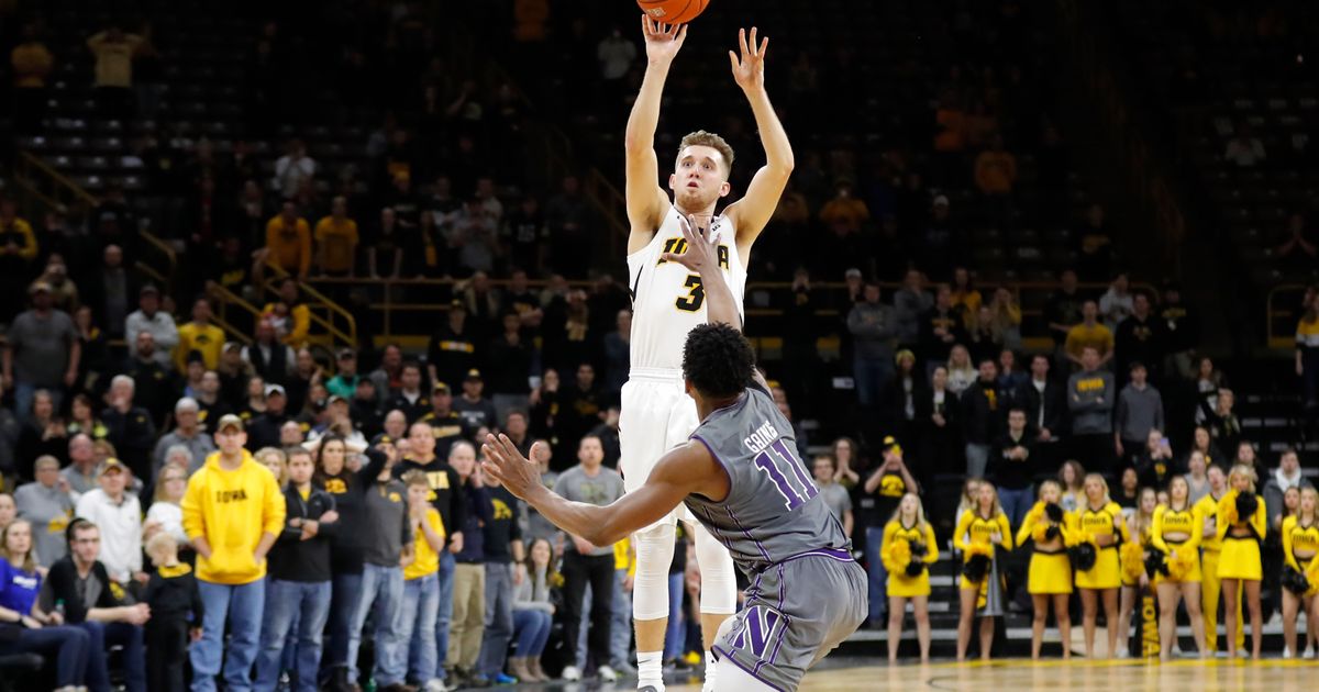Bohannon nets winner, lifts No. 20 Iowa past Northwestern | The Seattle ...