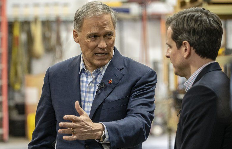 Inslee downplays sacrifice in climate-change message on his first Iowa ...