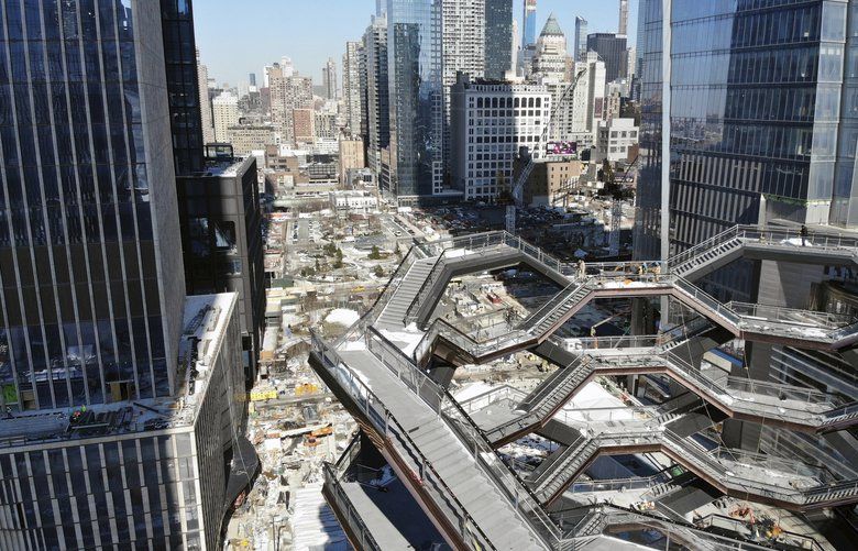 Feel like climbing 2,500 steps? Head to new NYC sculpture | The Seattle ...