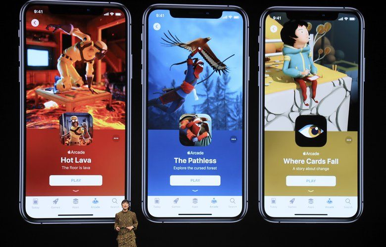 Apple debuts Apple Arcade gaming subscription service | The Seattle Times